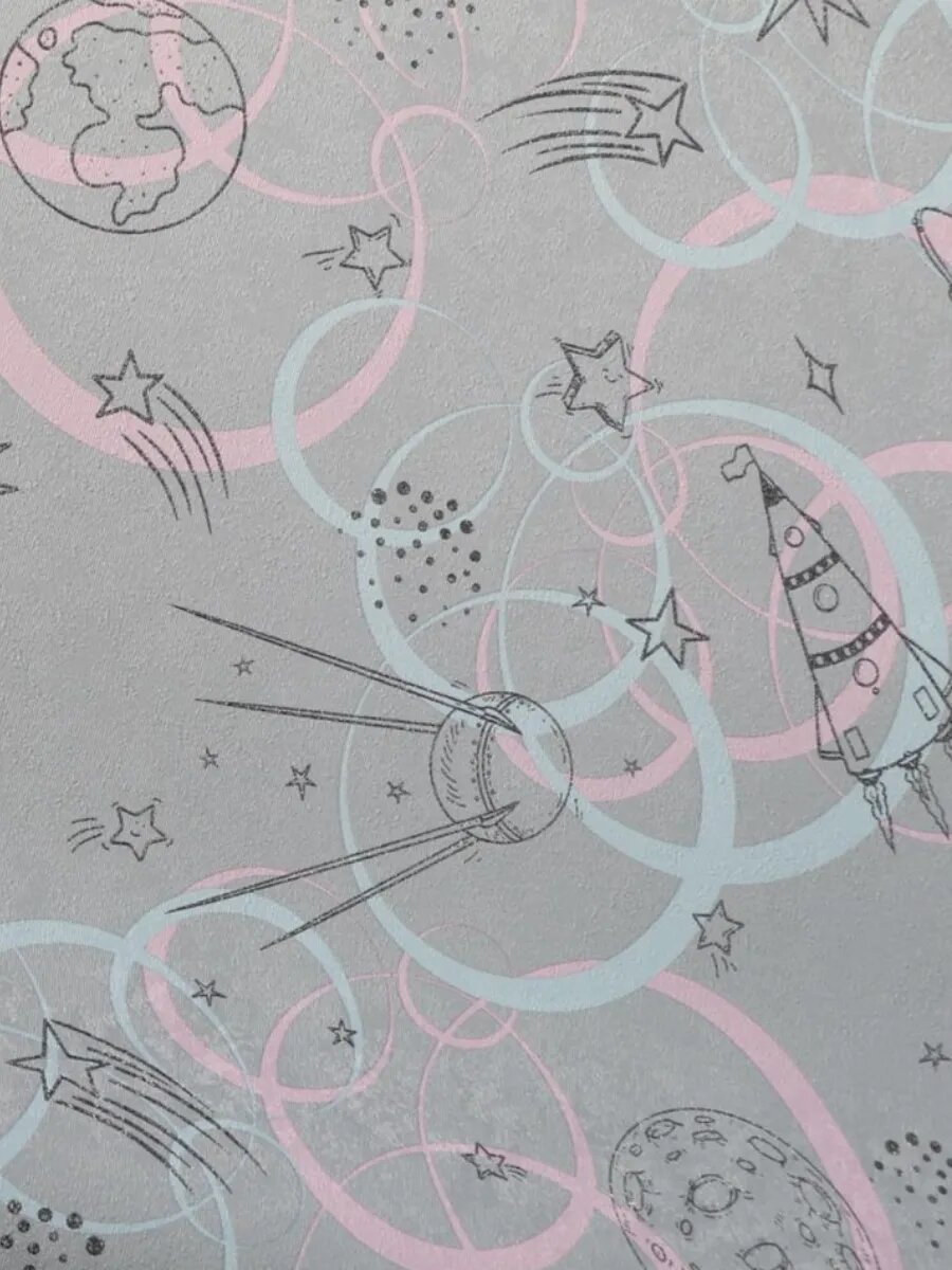 Обои метровые в детскую подростковую комнату