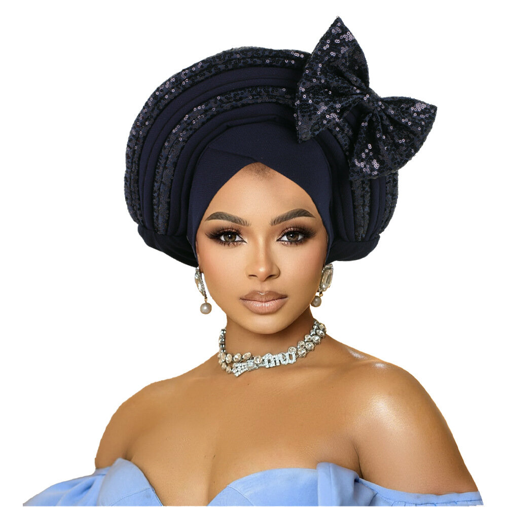 DIY Кепка Тюрбан Африка Плетение Модный Банкет