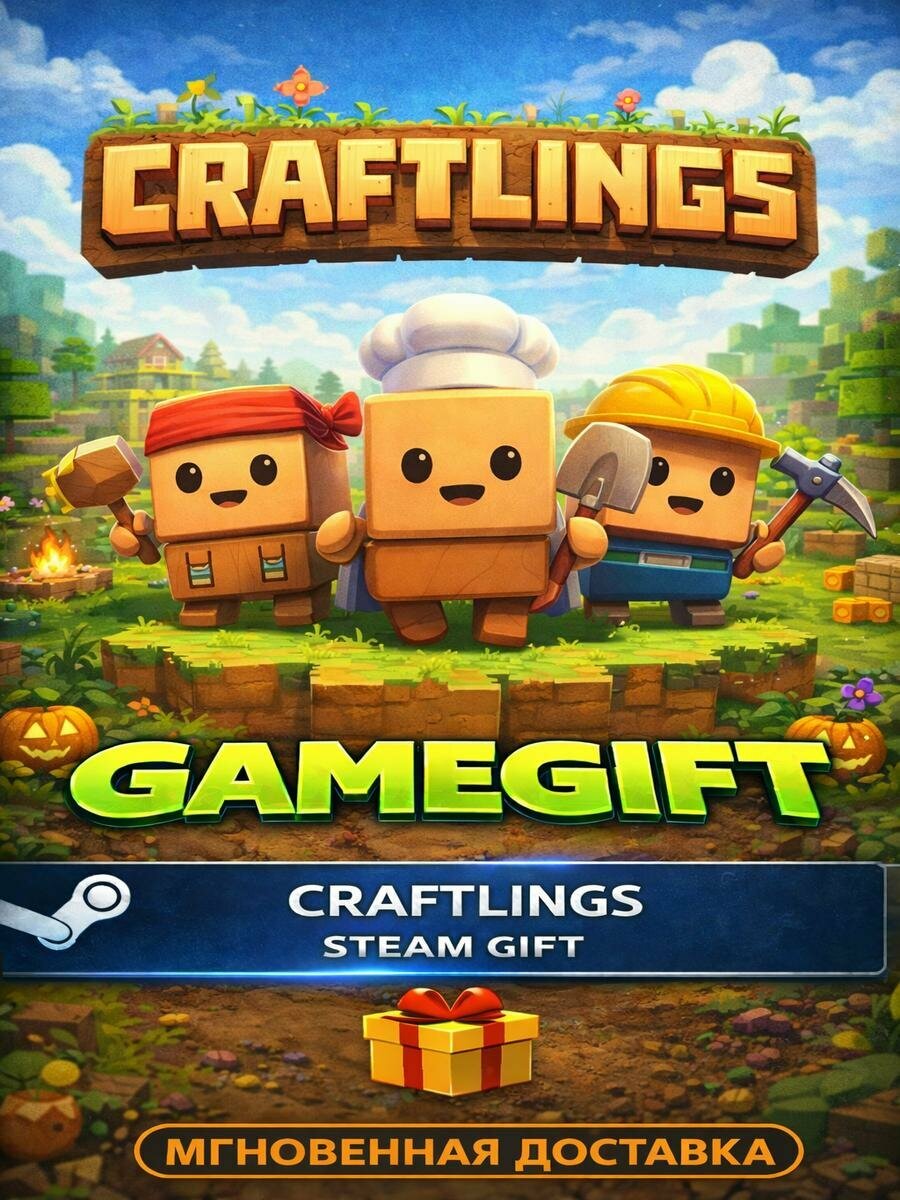 Игра Craftlings для STEAM ПК (PC) | Страна активации - Россия | Подарком на Ваш аккаунт | Автовыдача