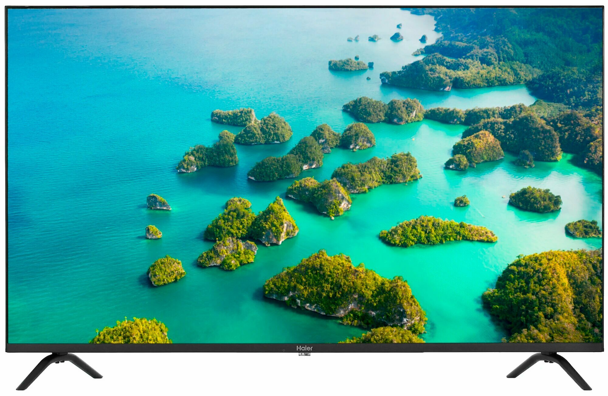 Телевизор Haier Smart TV S2, диагональ 43", разрешение 3840 x 2160, 4K