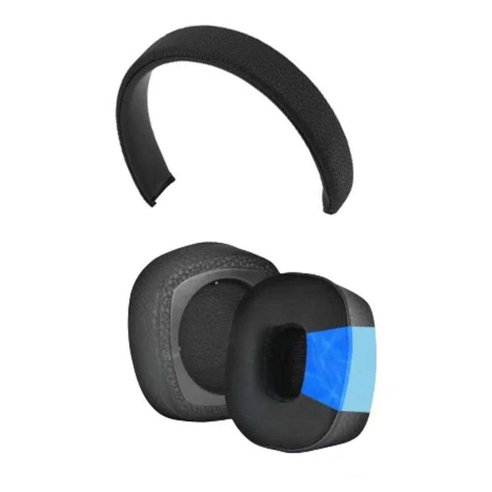 1 комплект сменных амбушюр и оголовья для наушников MARSHALL MAJOR III BLUETOOTH Marshall 3-го поколения, амбушюры из вспененного материала с эффектом памяти.