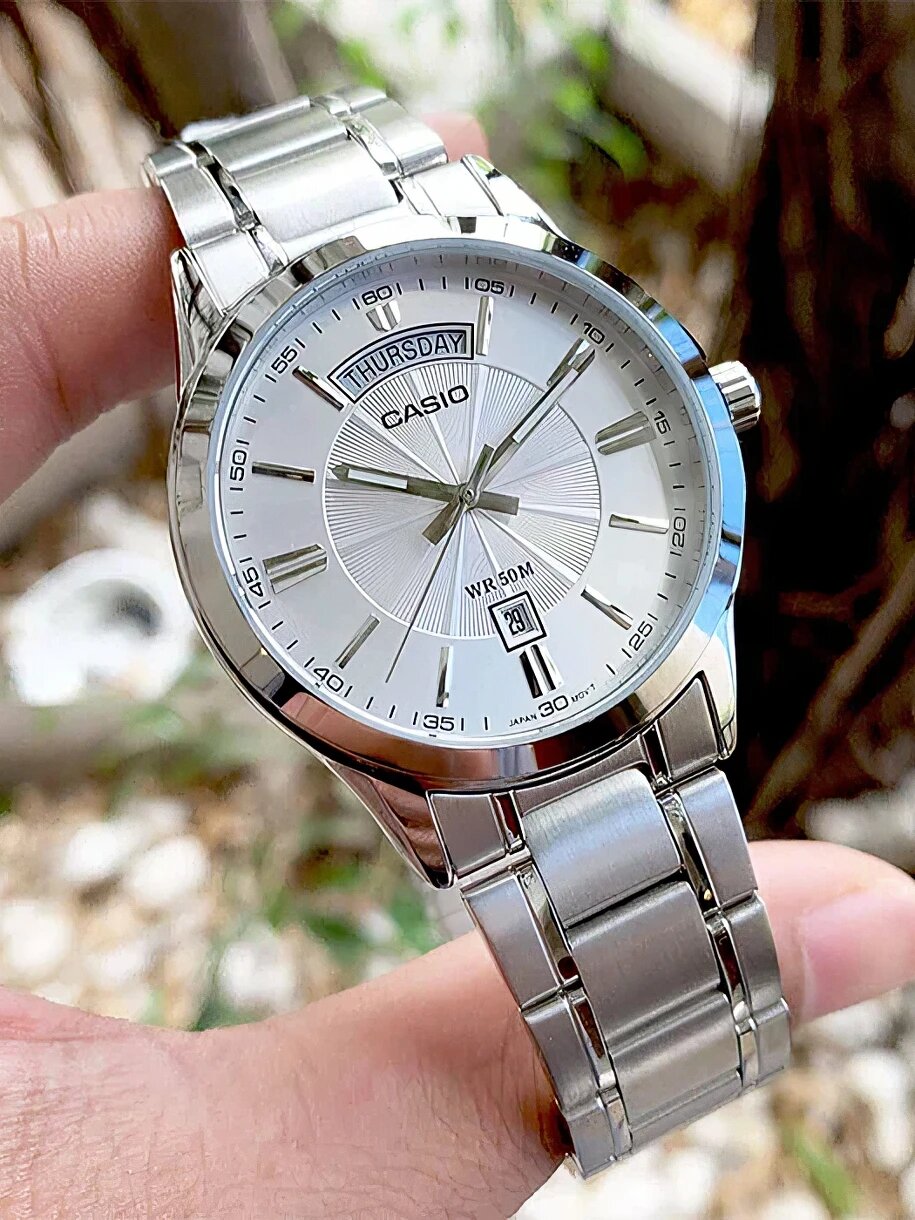 Наручные часы CASIO Collection, серебристый — фото 1