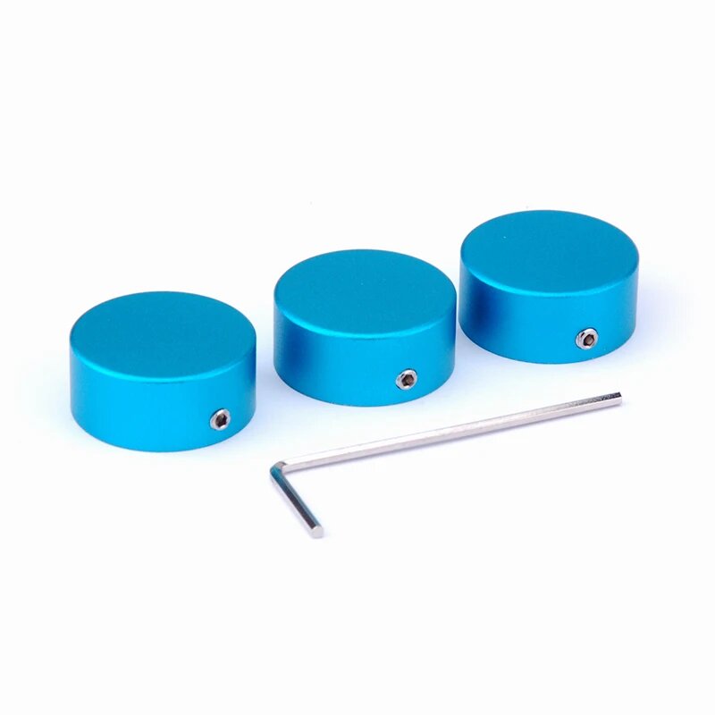 MoonEmbassy Guitar Footswitch Topper Синий, 3 PCS Blue