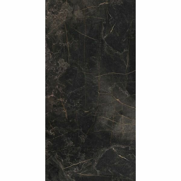 Керамин Керамогранит Шторм темно-коричневый глянц 60x120 11 мм (цена за 1.44 м2)