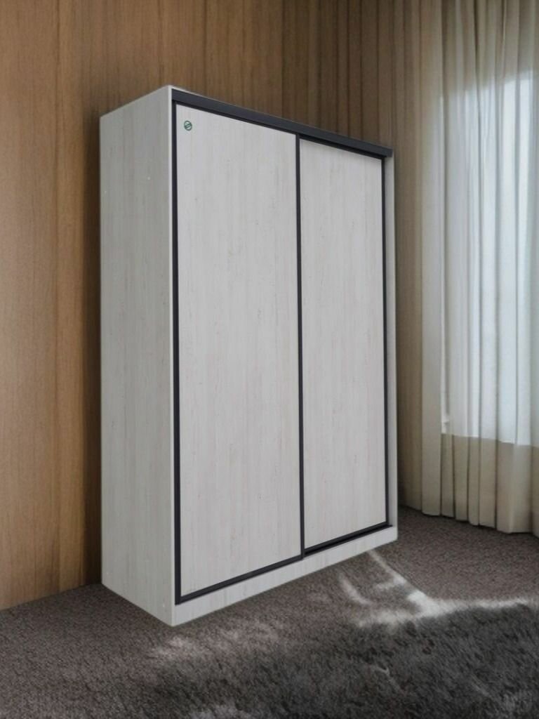 Шкаф-купе для одежды и хранения вещей Винтер 6.16 Ивару со штангой, с полками 160х60х230 см Винтерберг