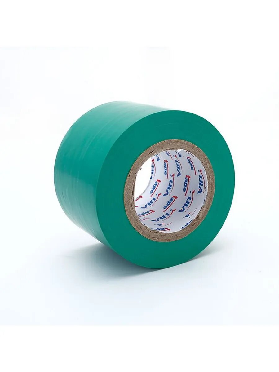 Электроизоляционная ПВХ лента (зеленая, 50мм x 20м)