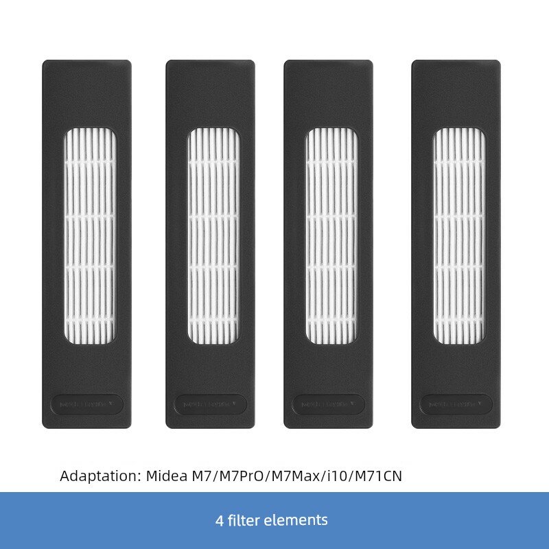 Подходит для аксессуаров робота-пылесоса Midea M7 Pro/Max/i10/M71CN: роликовая щетка, боковая щетка, фильтр, насадка