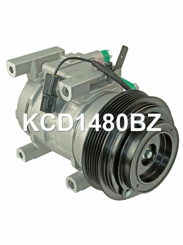 Компрессор кондиционера Krauf KCD1480BZ для Kia Rio Hyundai Solaris