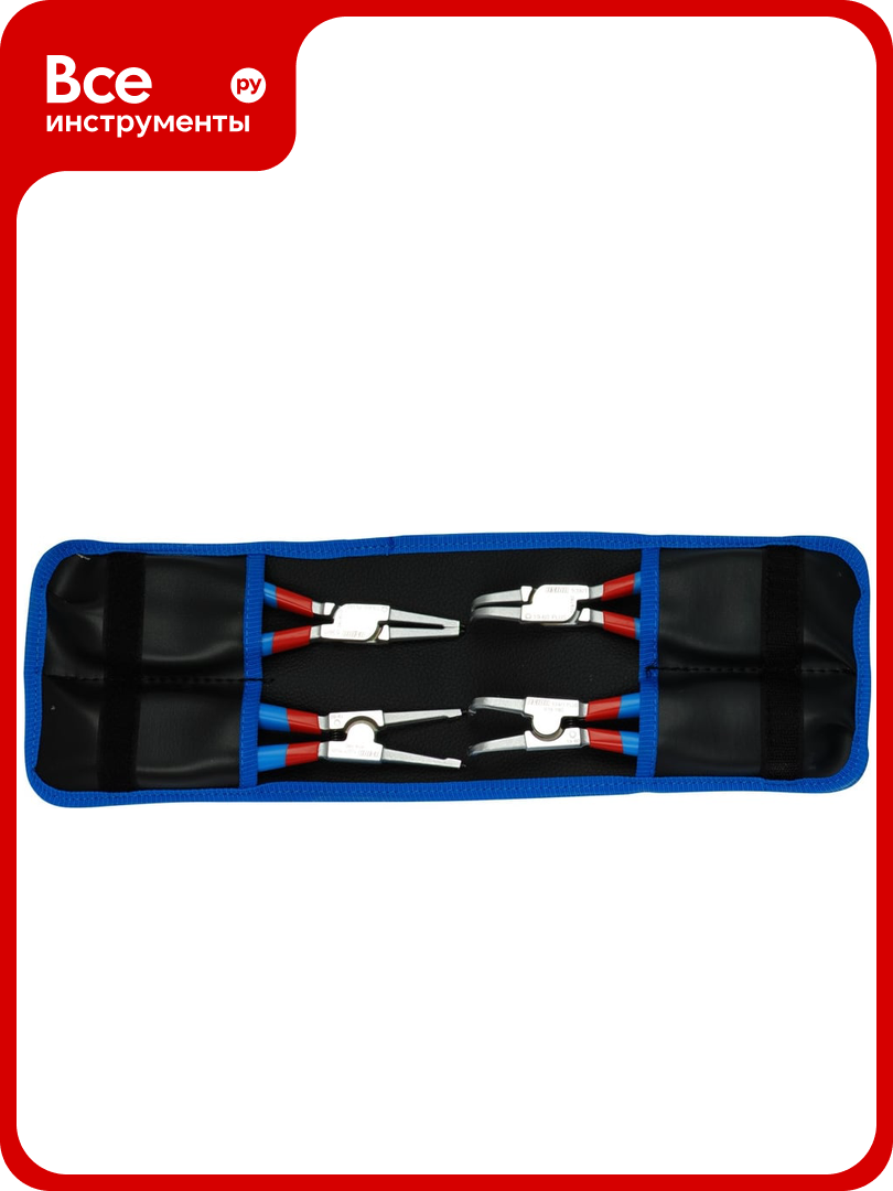 Набор съёмников стопорных колец Unior 4 предмета, 19-60 мм, 180 мм 3838909216256