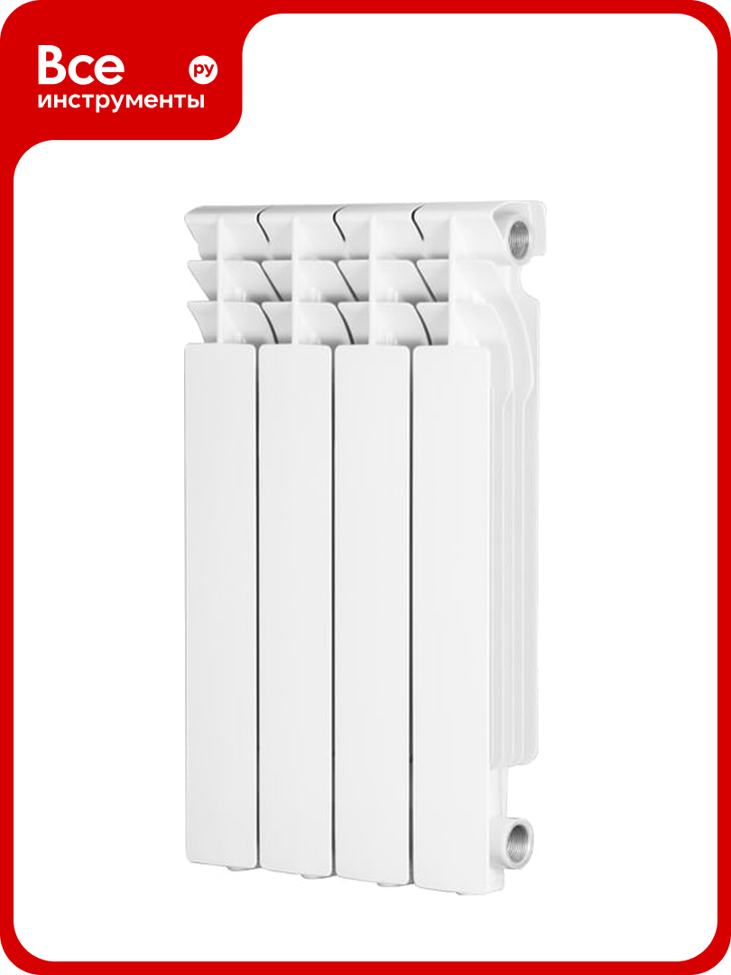 Алюминиевый радиатор Radena 500/100 4 секции 008010324