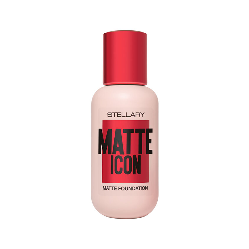 Крем тональный для лица STELLARY MATTE ICON FOUNDATION матирующий тон 04 Бежевый
