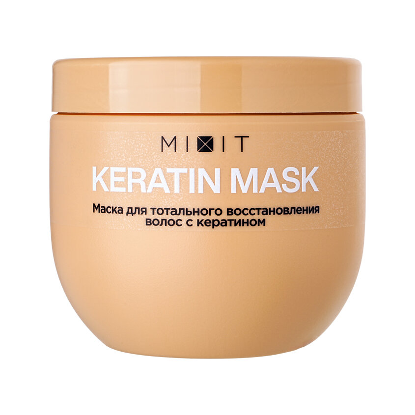 Маска для волос MIXIT RE: START для тотального восстановления с кератином 500 мл