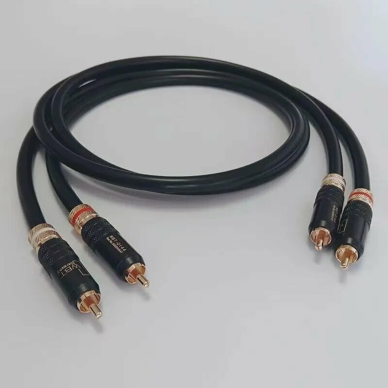 MONSTER Аудиокабель RCA/RCA, 0.5 м, черный