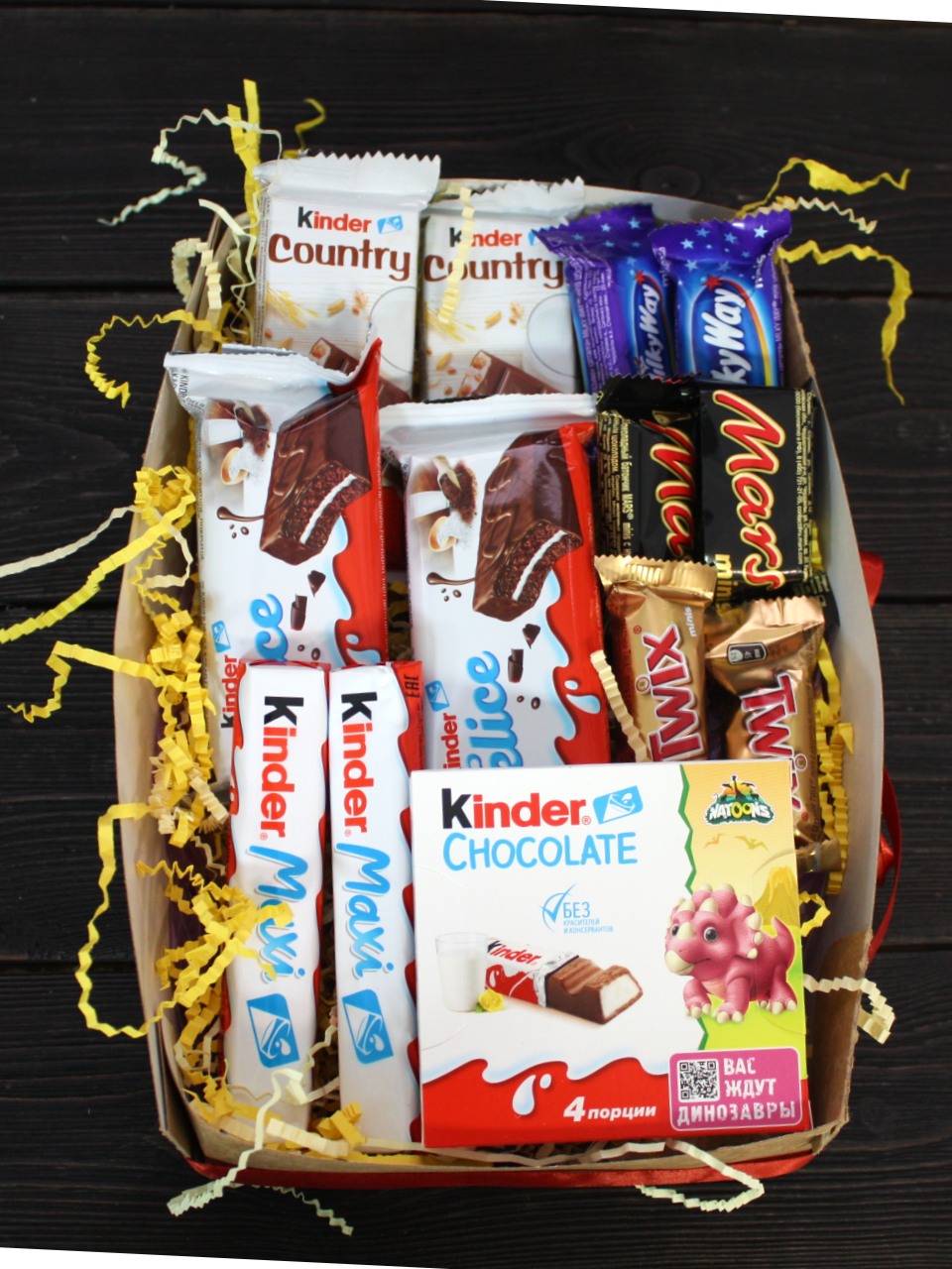 12 сладостей от Киндер: Делис, Макси, Буэно и Кантри