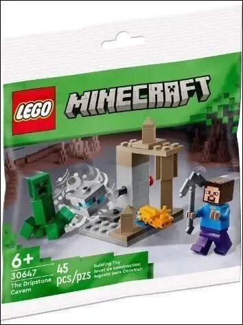 Конструктор Lego 30647 Minecraft Сталактитовая пещера