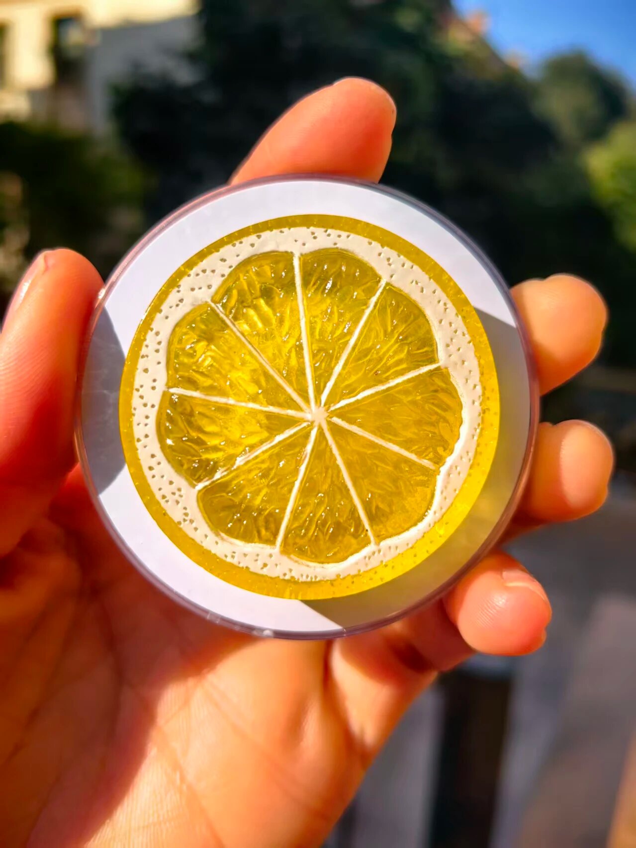 Магнитный грип-держатель лимон MagSafe, Magnetic Yellow