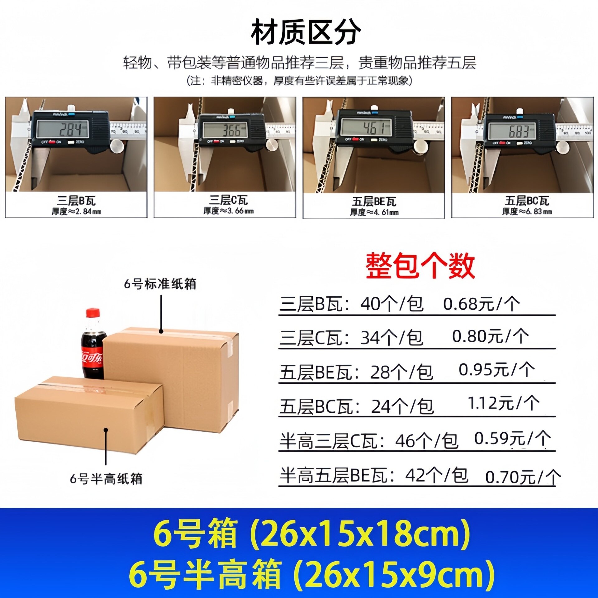Почтовая экспресс-упаковка картонная полувысокая, картон №12, картон №13, малая партия, прямоугольный плоский картон с печатью