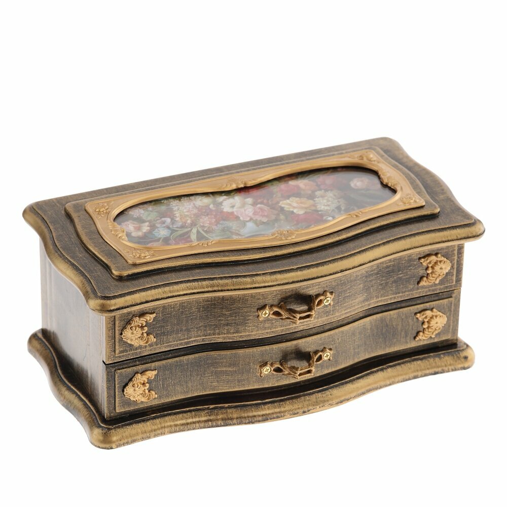 Шкатулка для украшений (музык.), 21х11х8,5 см KSM-818766