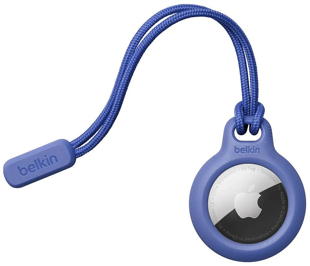 Держатель для AirTag Belkin Secure Holder с петлей для крепления синий