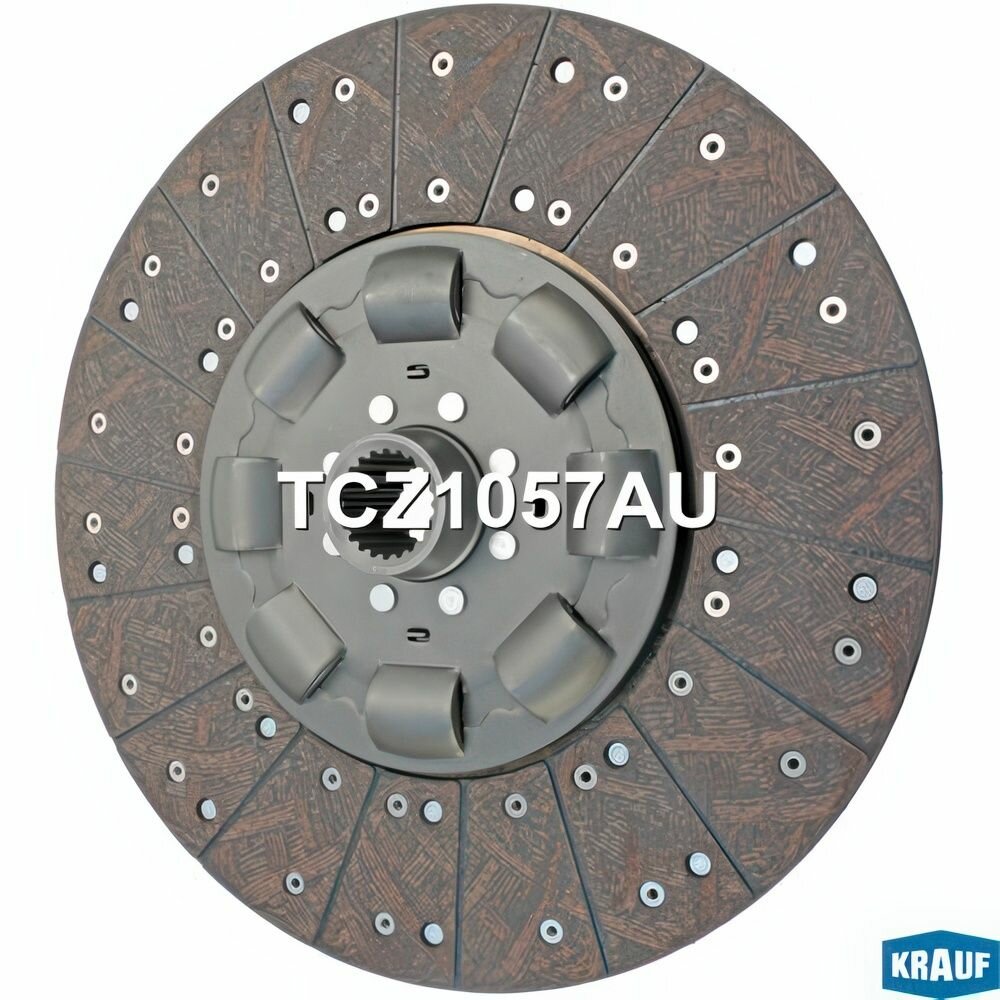 Диск сцепления ведомый, для Скания 23- арт TCZ1057AU