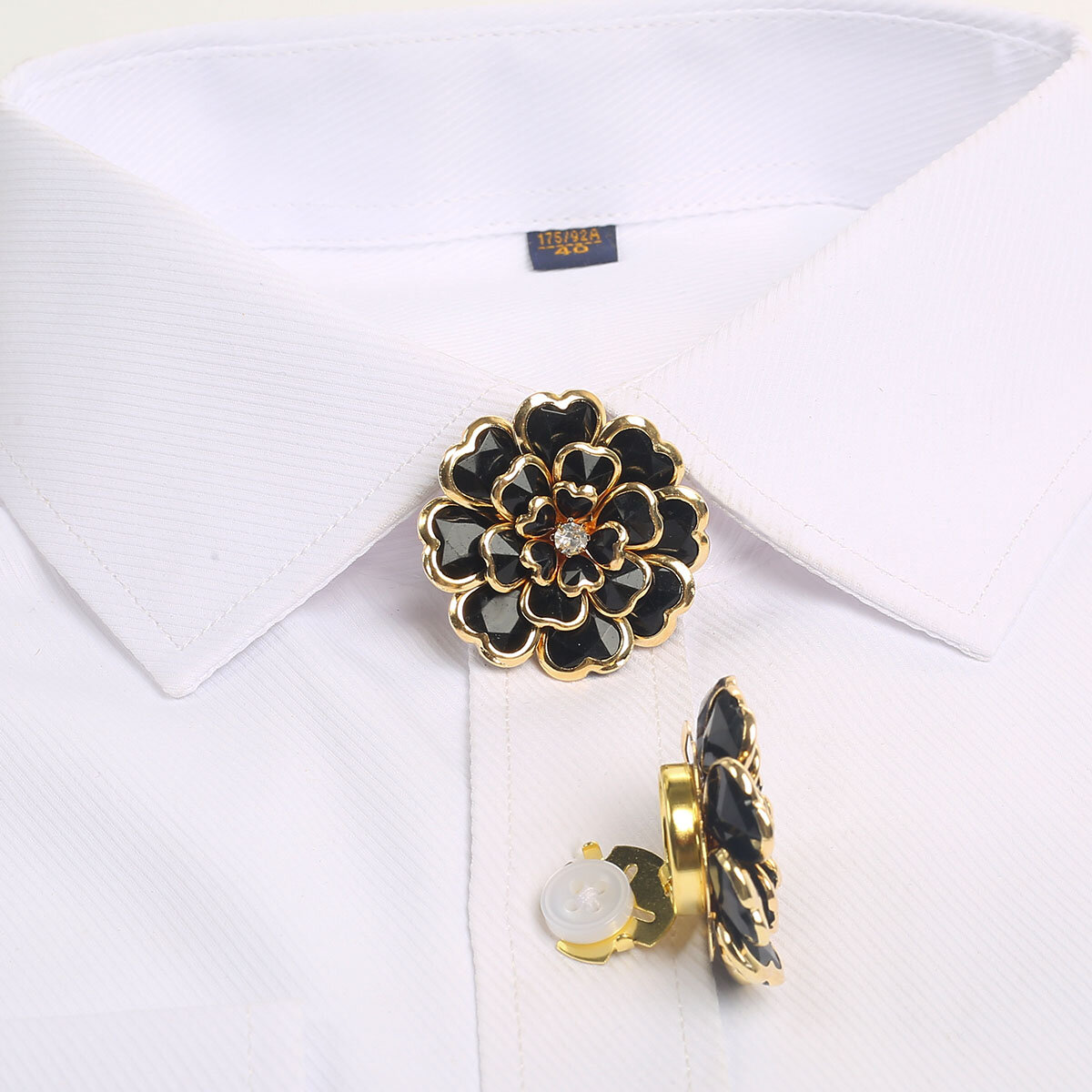 2 Шт накладки декоративные клипсы для пуговиц, Роскошная крышка на пуговицах, Аксессуары для рубашек к платью