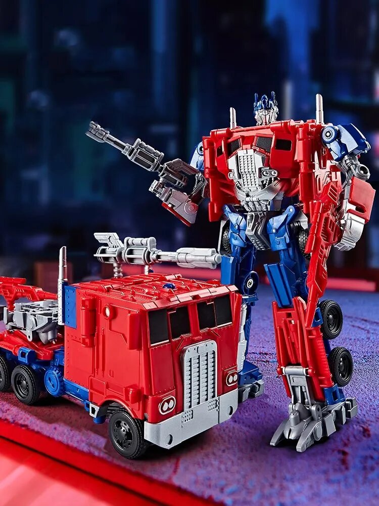 Высота 21 см, трансформер Робот Оптимус Прайм игрушка Бамблби Transformers 2 в 1 / подарок для мальчика 8018-4