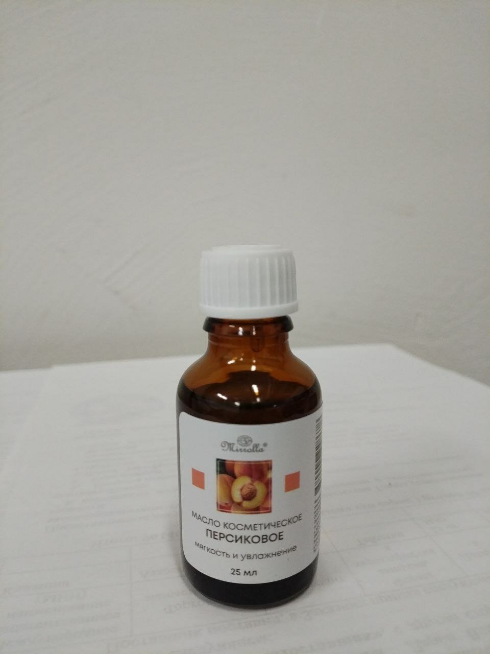 Масло Персиковое Mirrolla 25 мл (косметическое)