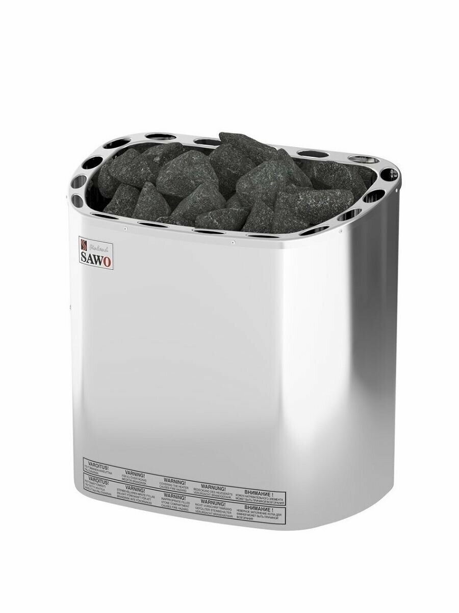 Электрическая печь для бани и сауны электрокаменка SAWO Scandia SCA-80NS-Z