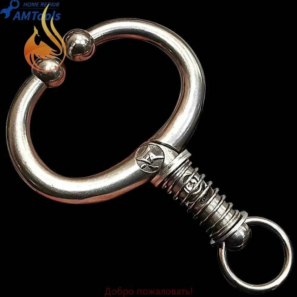 Большое пружинное кольцо для носа коровы из нержавеющей стали / сельскохозяйственное животное бык/Небольшой размер