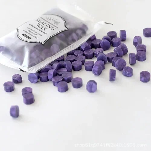 Восковые печати G100pcs фиолетовые