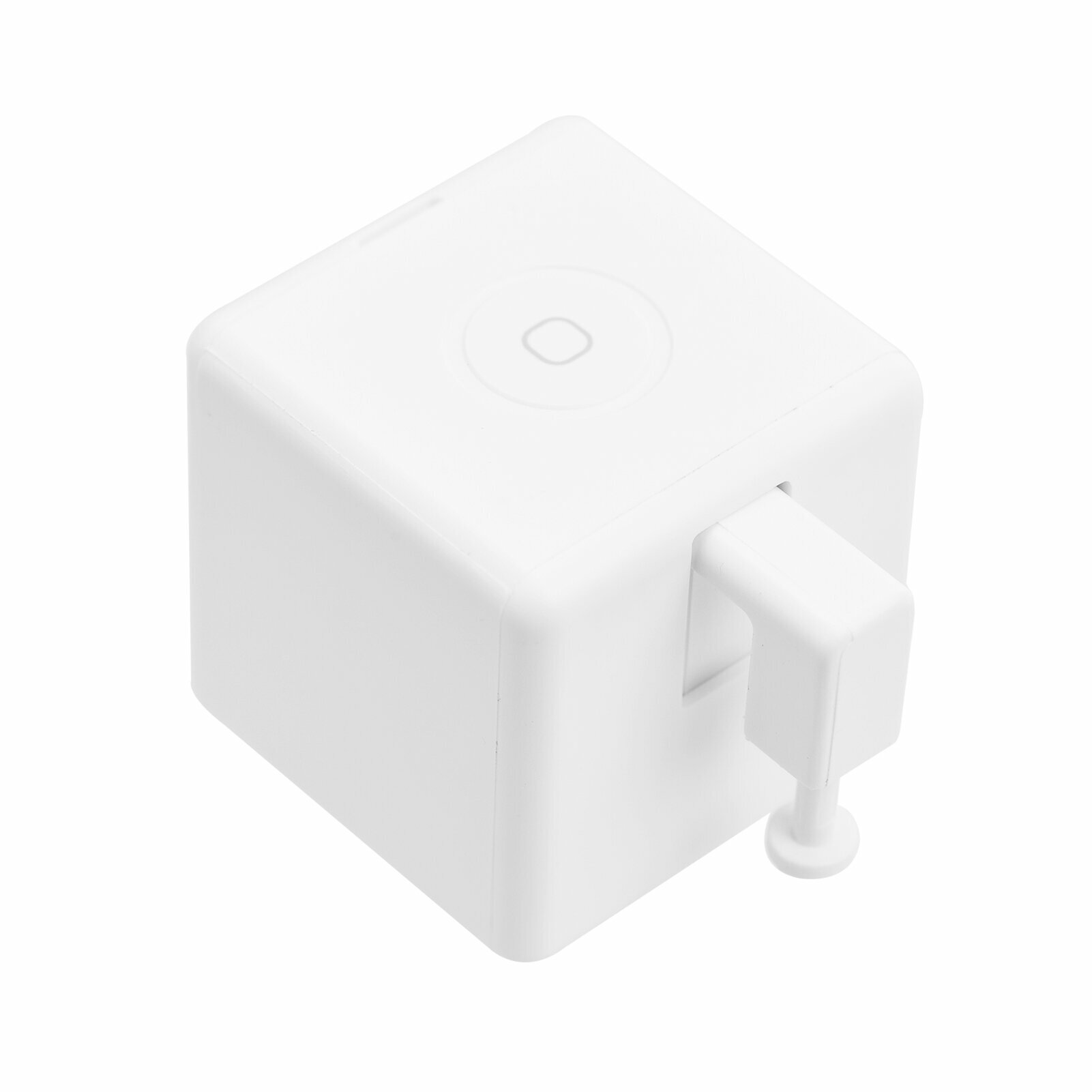 Mini BT Fingerbot Умный контроллер для автоматизации дома с сенсорной кнопкой, управление через приложение, голосовое управление, планировщик, таймер, переключатель бытовых приборов, толкатель (требуется BT-шлюз), Цвет: Белый/Черный (Доступно), Материал: