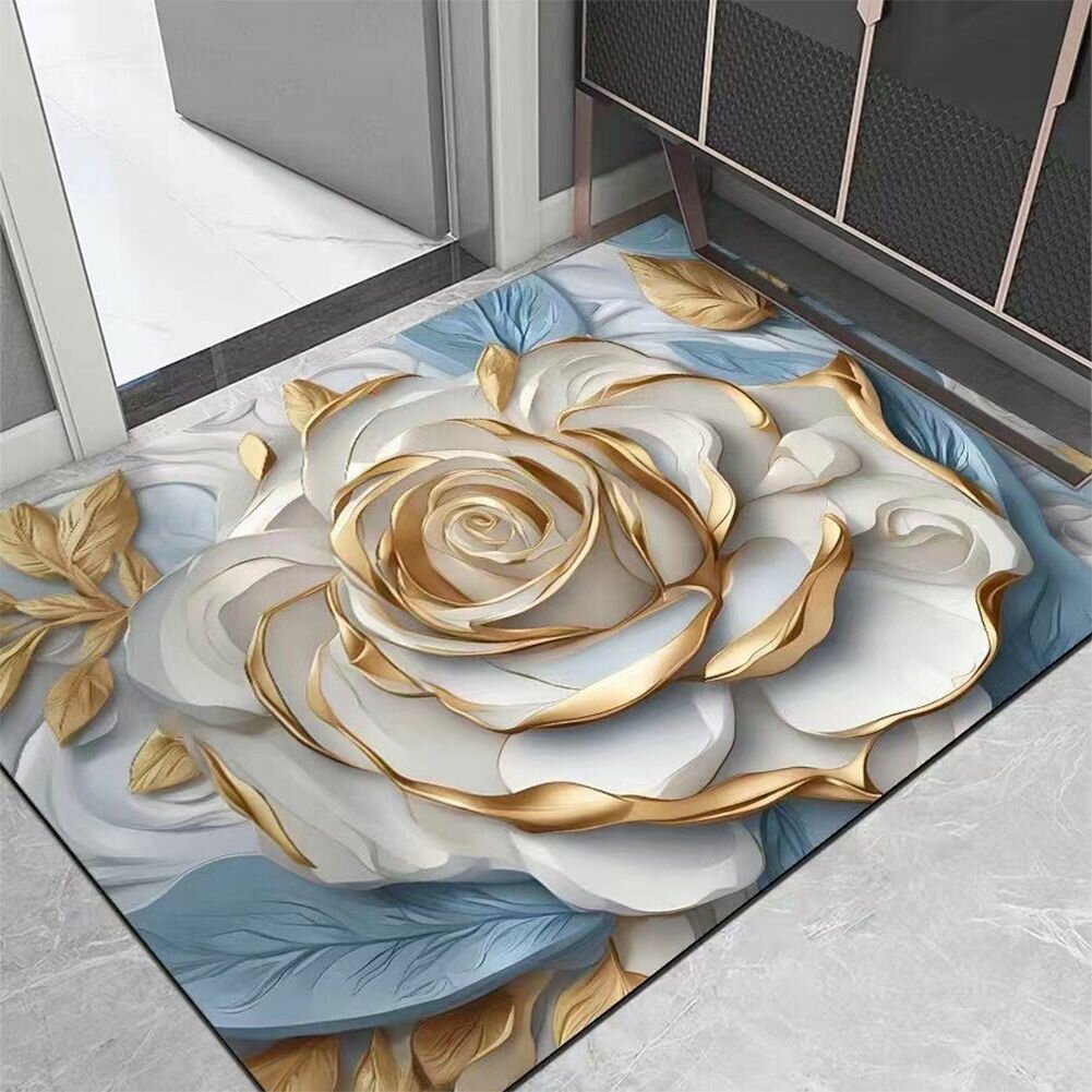 3d цветочный ковер