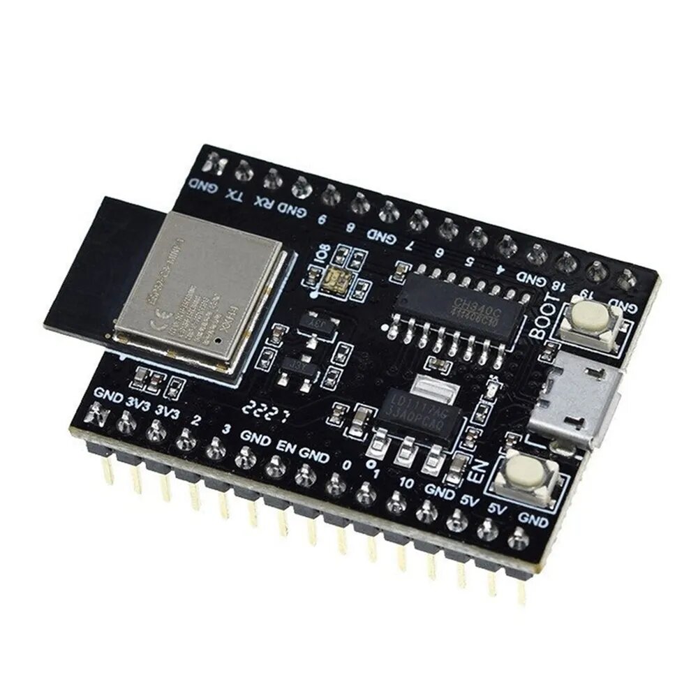 Макетная плата ESP32-C3, оборудованная WiFi + Bluetooth 5.0