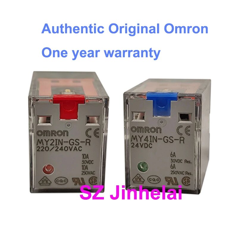 Реле Omron MY4IN-GS-R 24VDC 220/240В