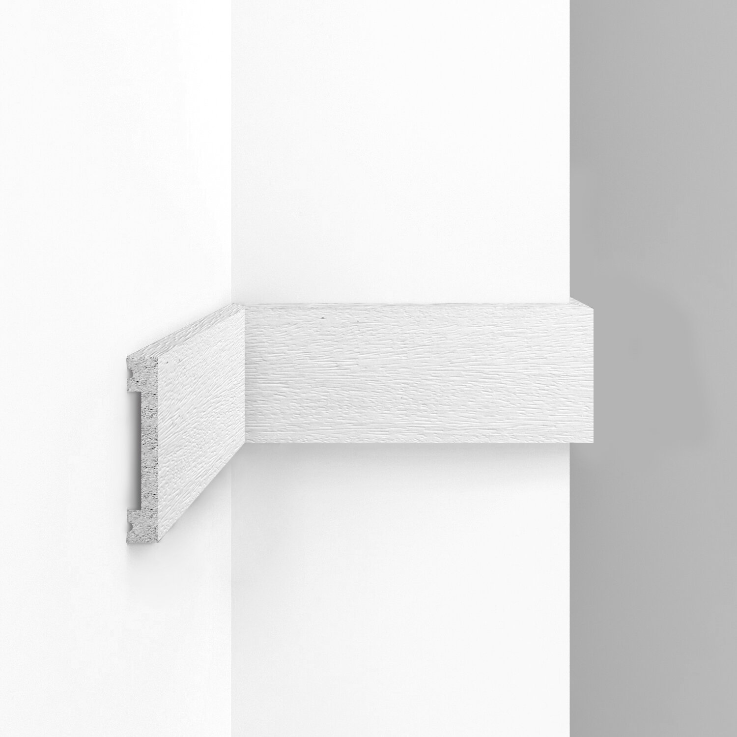 Плинтус дюрополимер напольный DECOMASTER (декомастер), 66х13х2900 мм, D157-438 ДМ махагон