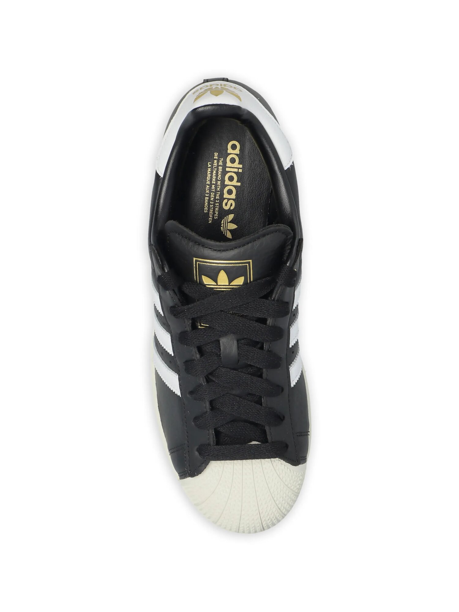Кроссовки adidas Superstar II, размер 6 US, черный — фото 1