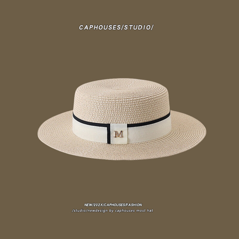 DIY Соломенная Красная Логотип M Солома