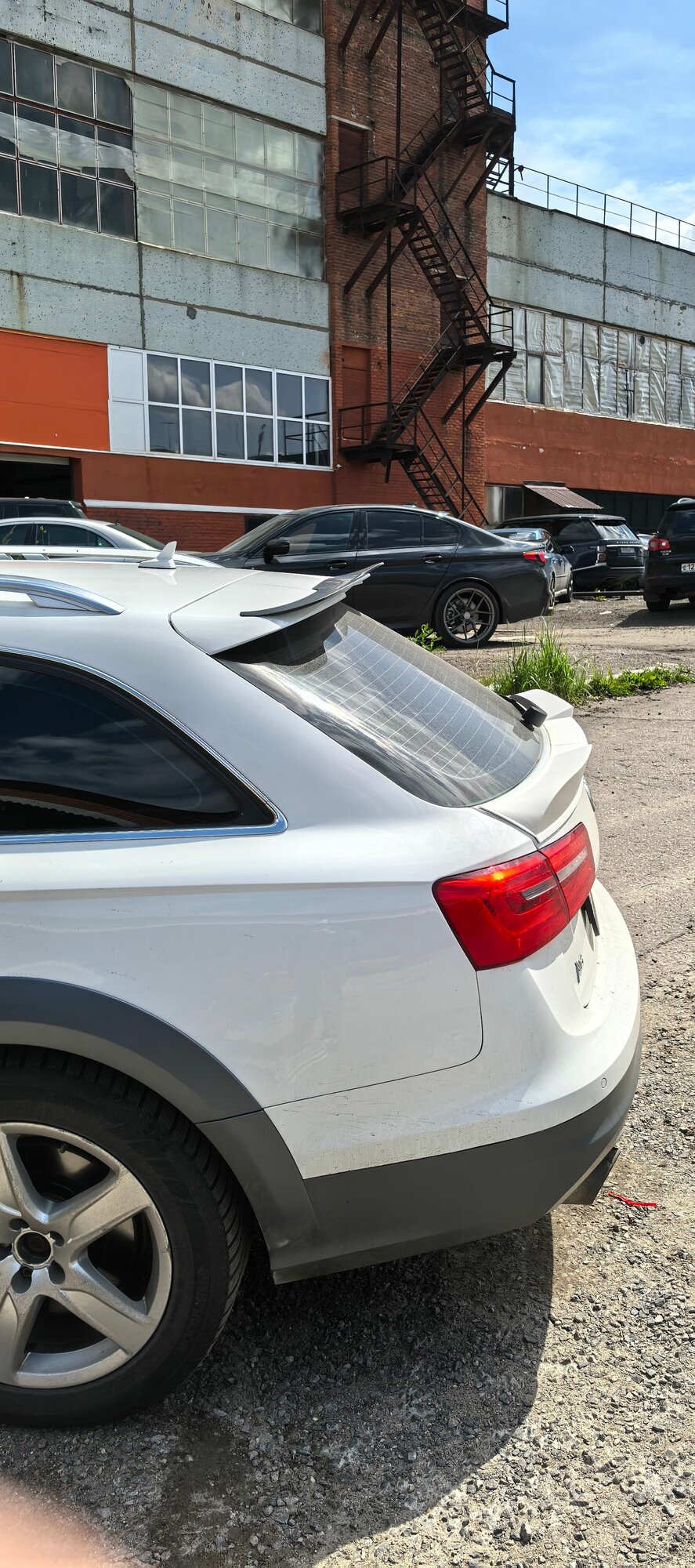 Спойлер Audi A6 c7 универсал — фото 1