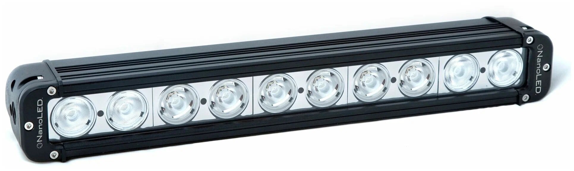 Фара светодиодная NANOLED 100W, 10 LED CREE X-ML, широкий луч, 436*64,5*92 мм