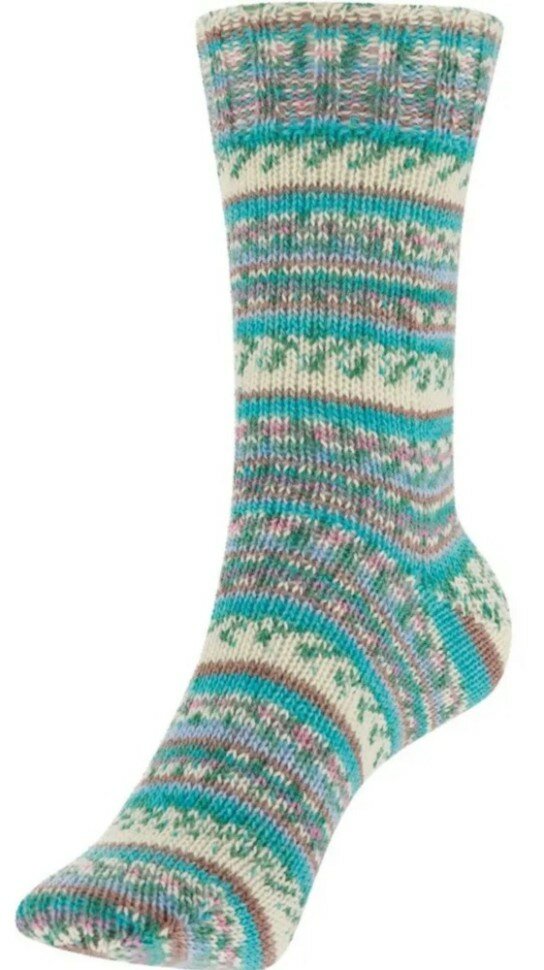 Пряжа #98934-99/488 Frosty Step 4 Cupcake 100 г 420 м Austermann