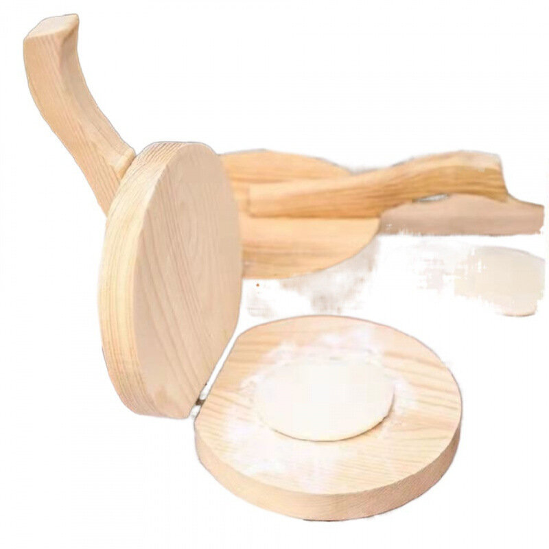 Пресс для раскатки теста для пельменей из массива дерева, ручная доска для раскатки теста для пельменей, форма для теста для рисовых пирожков, новая модель для домашнего использования при приготовлении пельменей.