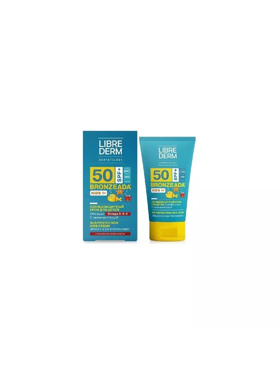 Librederm bronzeada солнцезащитный крем для детей spf50+ с о