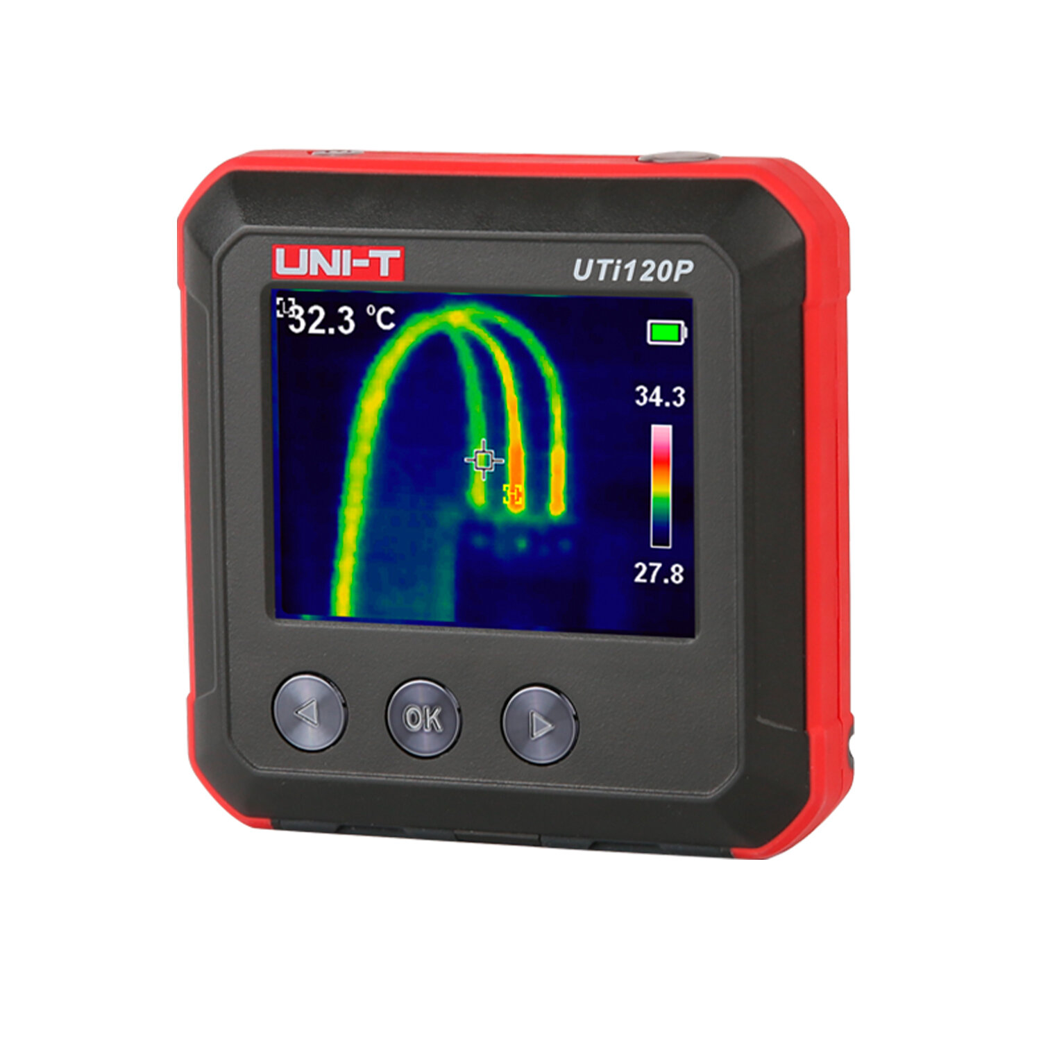 Тепловизор UNI-T UTI120P, 4" TFT-экран, автоматическое отслеживание точек
