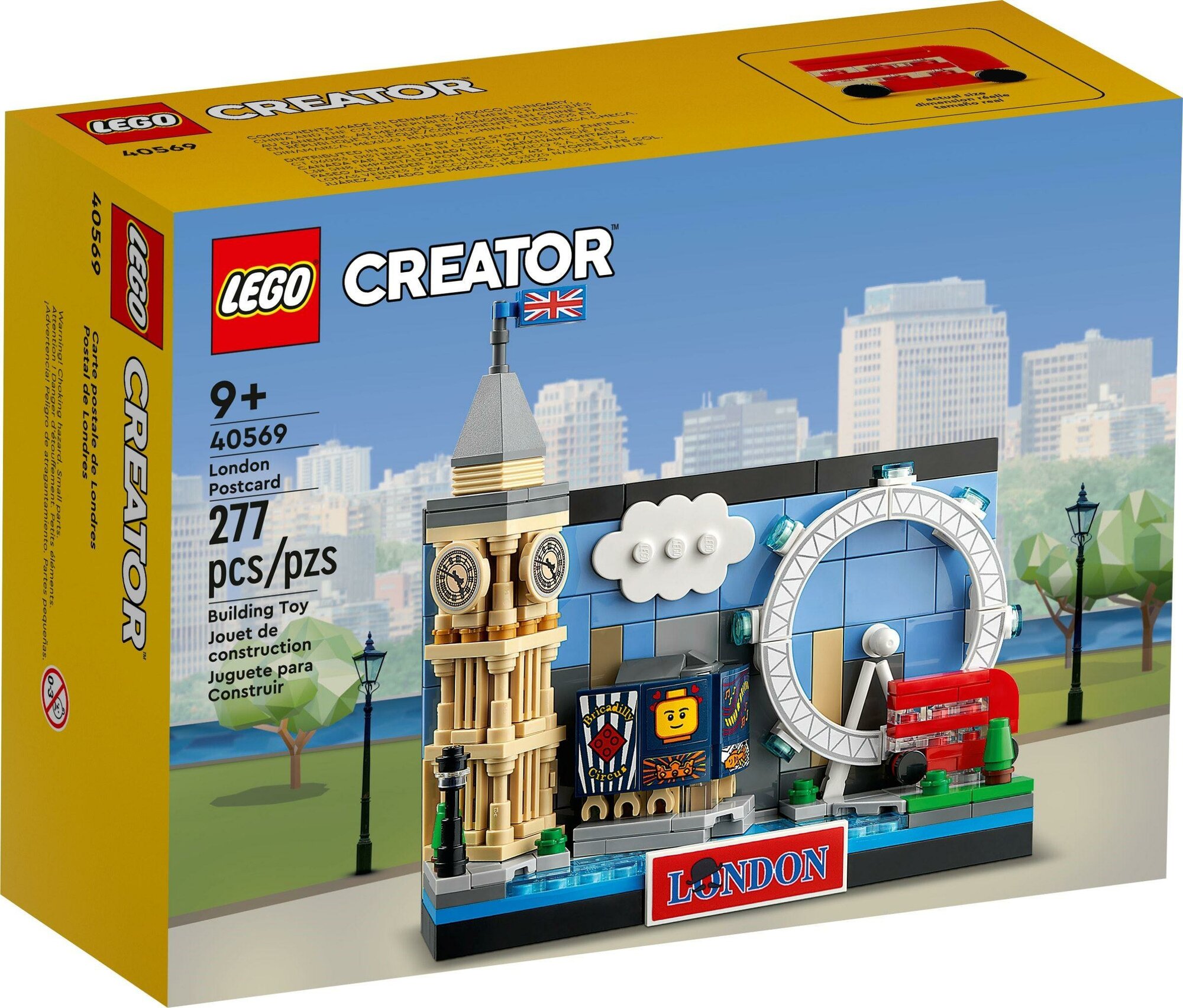 Конструктор LEGO Лего 40569 Открытка из Лондона