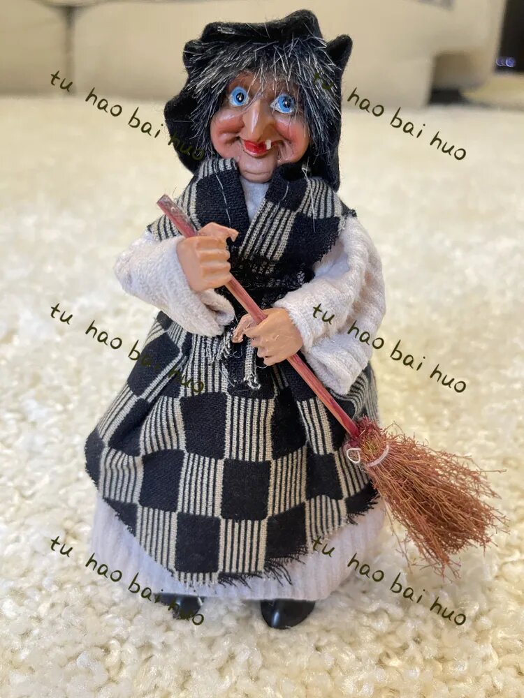 Баба Яга игрушка кукла оберег 17 см