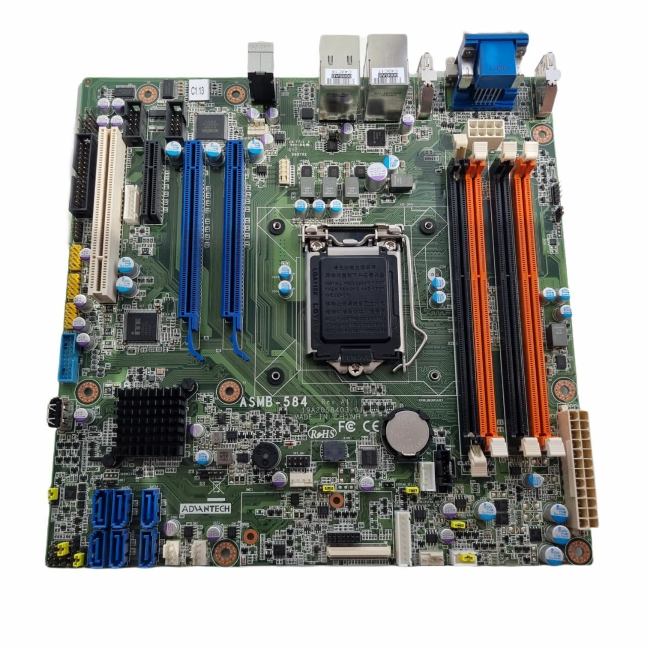 Advantech ASMB-584G2 ASMB-584 mATX Промышленная плата