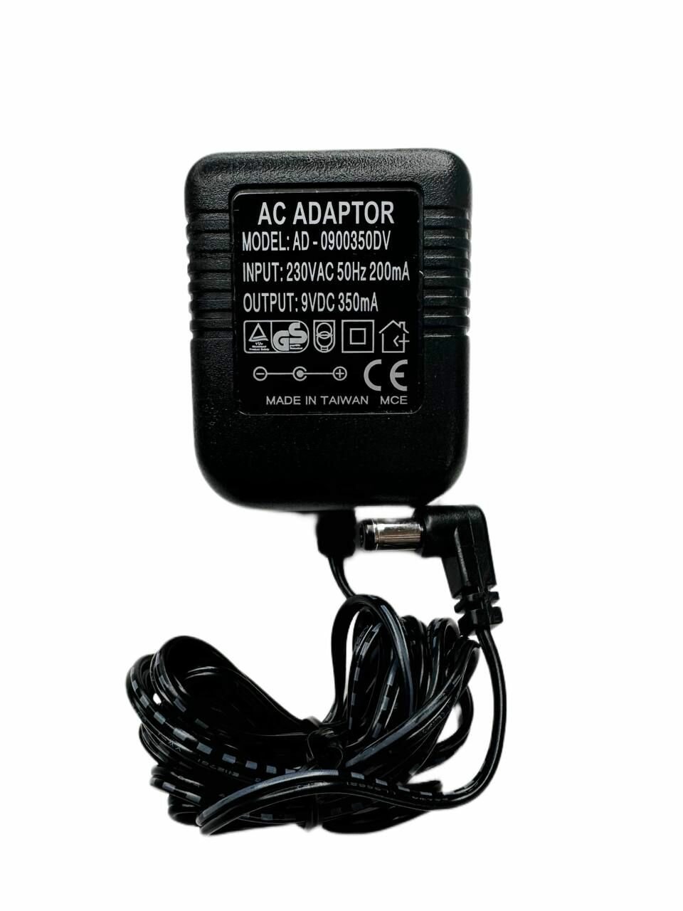 Адаптер AD-0900350DV 9В 350 мА