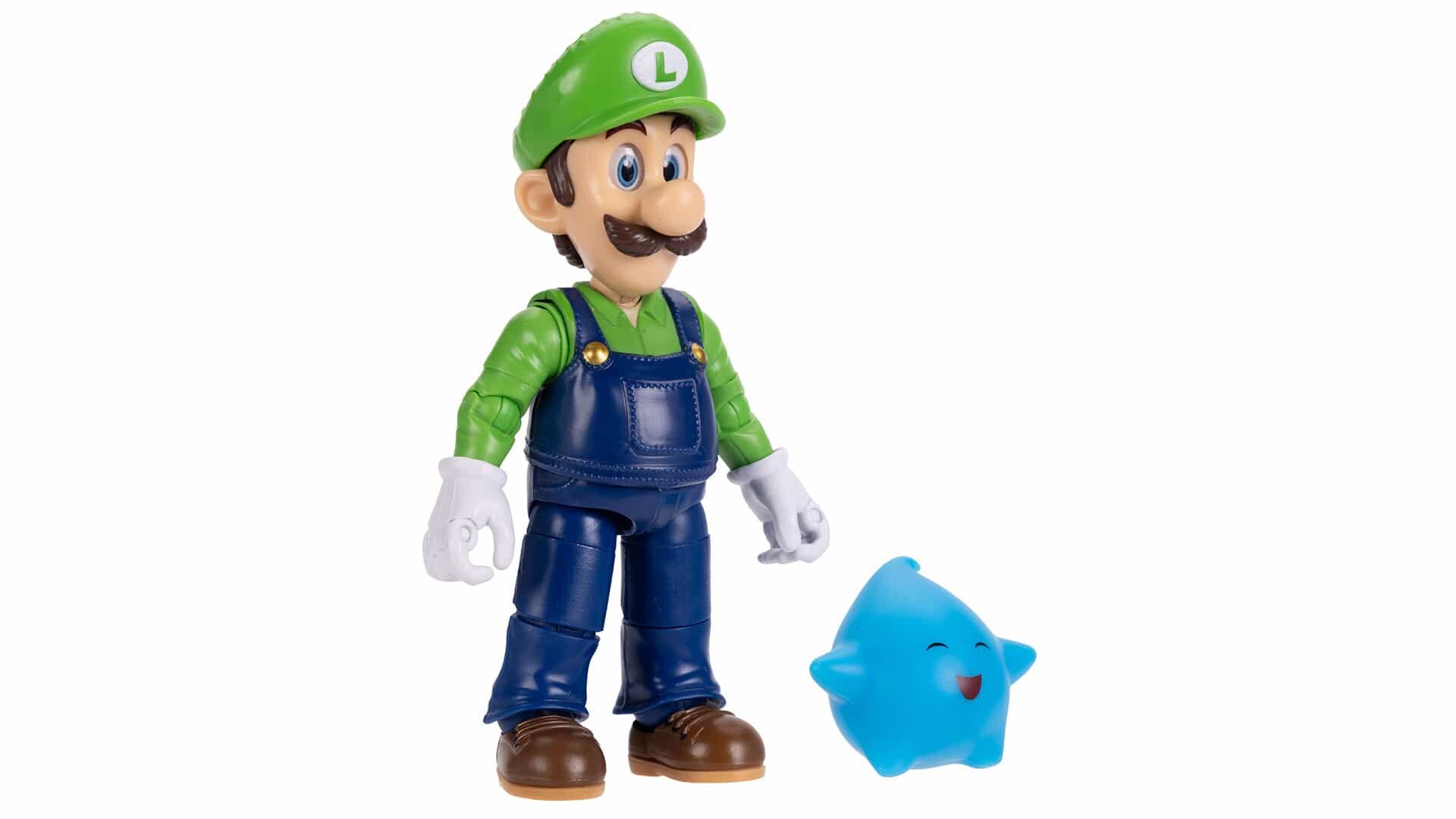 Набор игровой Nintendo The Super Mario Galaxy Movie: Luigi Figure with Luma Star Set