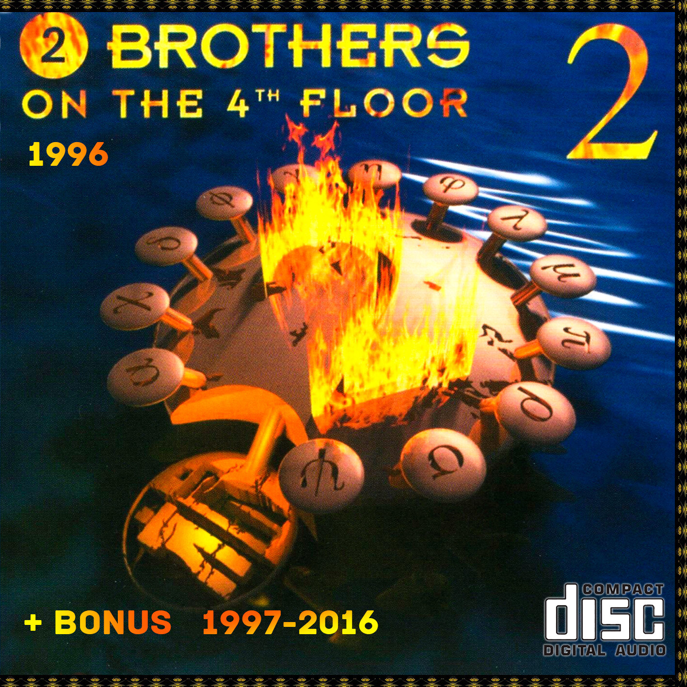 2 Brothers On The 4th Floor - 2 (1996) + Bonus (1997-2016) CD (легенды 90х) (запись на CD-R)