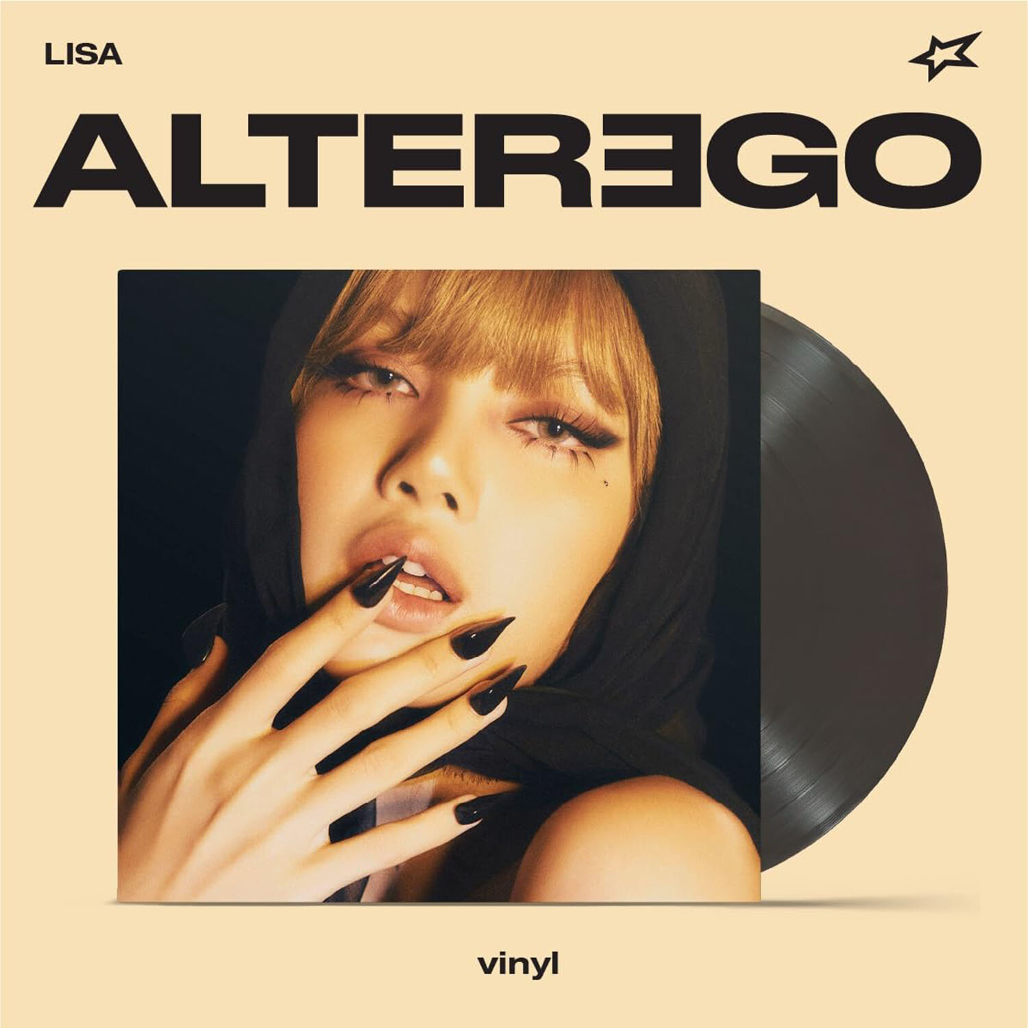 Виниловая пластинка Lisa - Alter Ego /> Vinyl, LP, Album, Stereo, Black Marbled